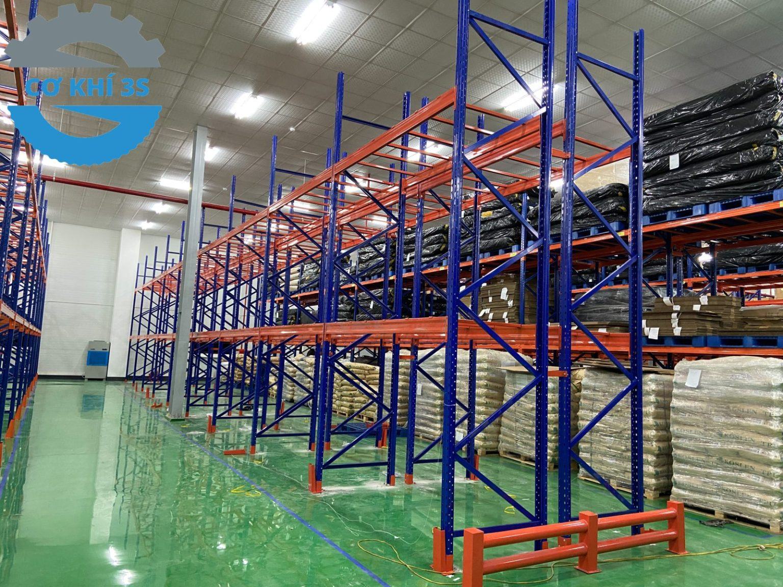 Kệ Selective 2 tầng - Kệ sắt giá rẻ, kệ kho công nghiệp